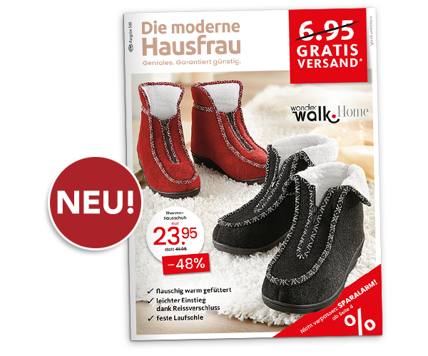 Katalog bestellen | Die moderne Hausfrau