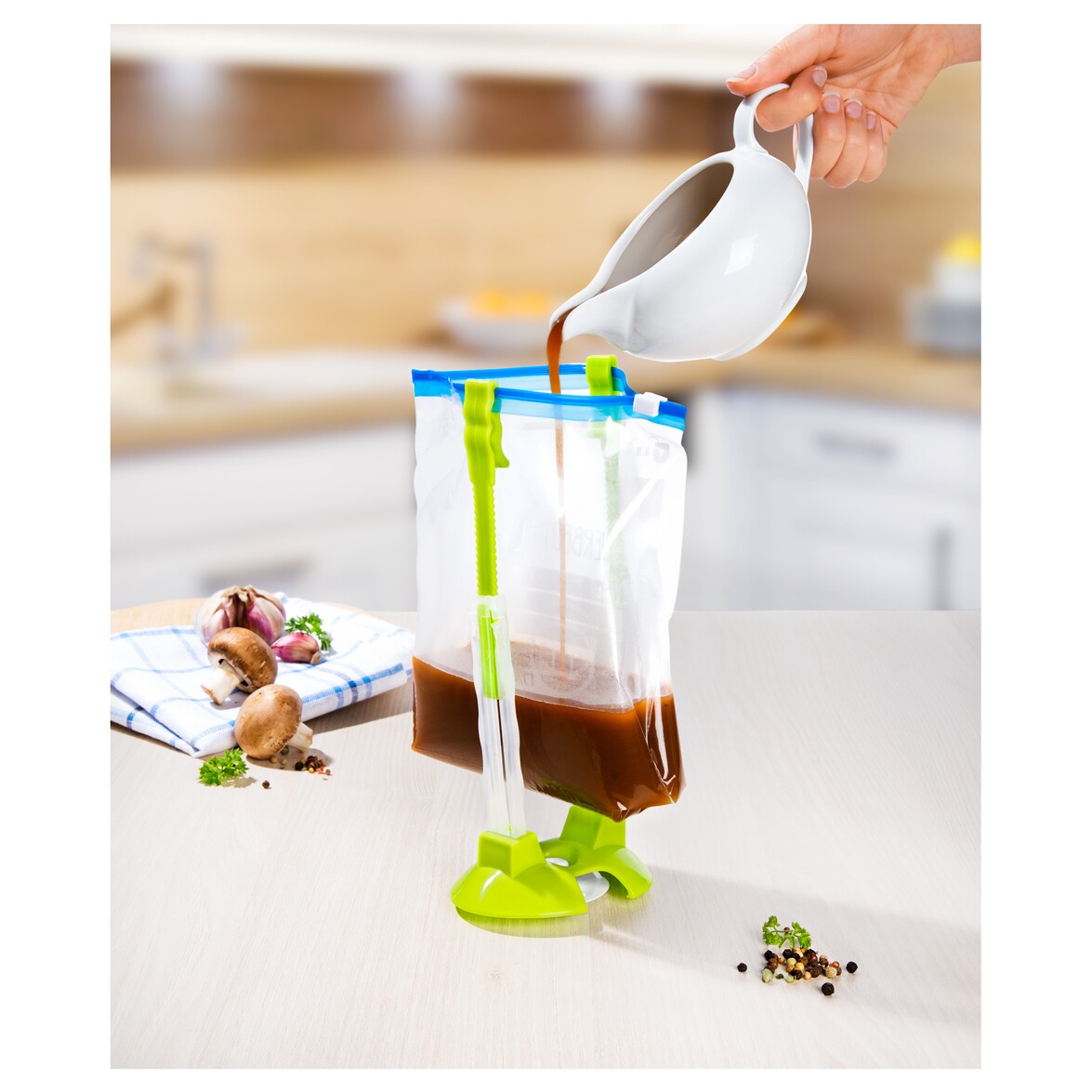 Support pour sachets à commander en ligne | Maison & Confort